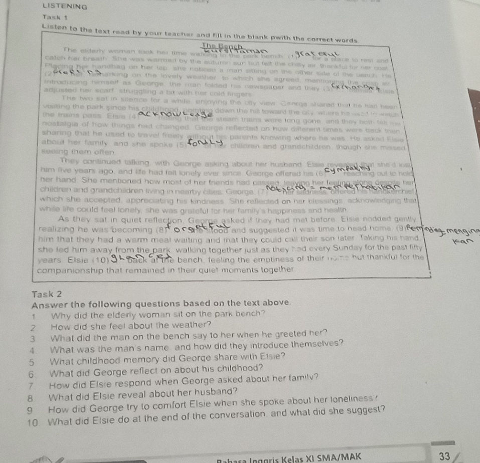 Task 2 Answer the following questions based | StudyX