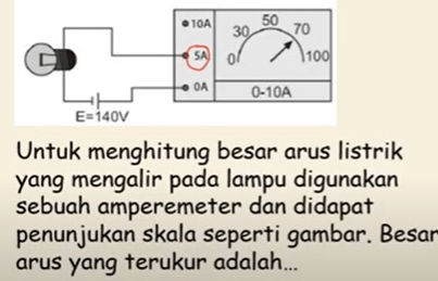 Untuk menghitung besar arus listrik yang | StudyX