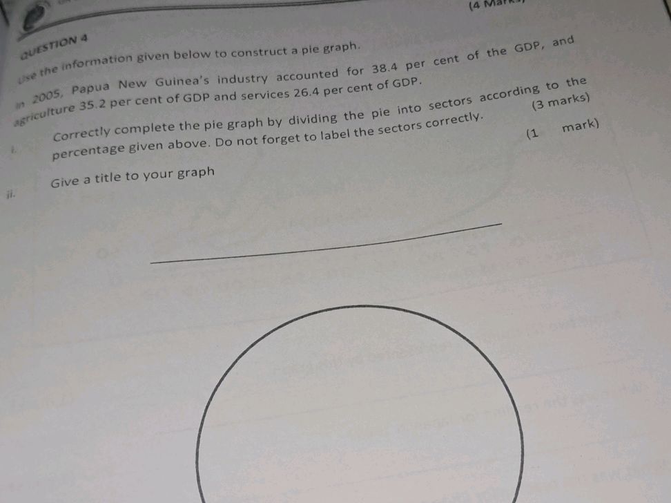 Use the information given below to construct | StudyX