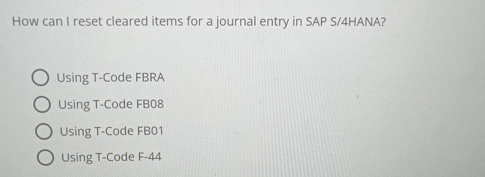 How can I reset cleared items for a journal | StudyX