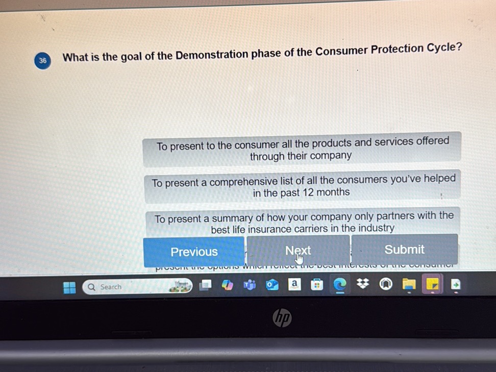 What is the goal of the Demonstration phase | StudyX