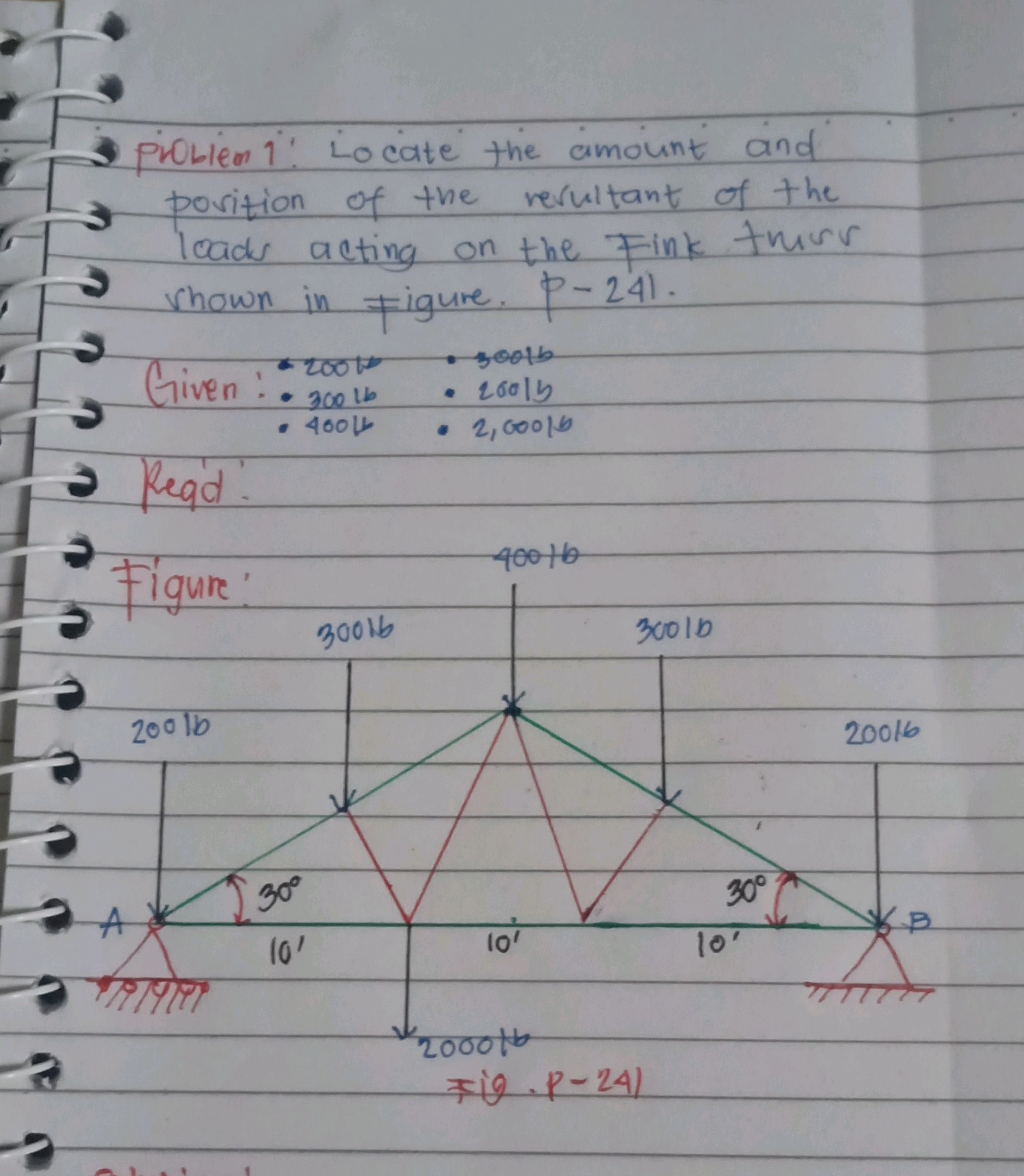 Problem 1. Locate the amount and position of | StudyX