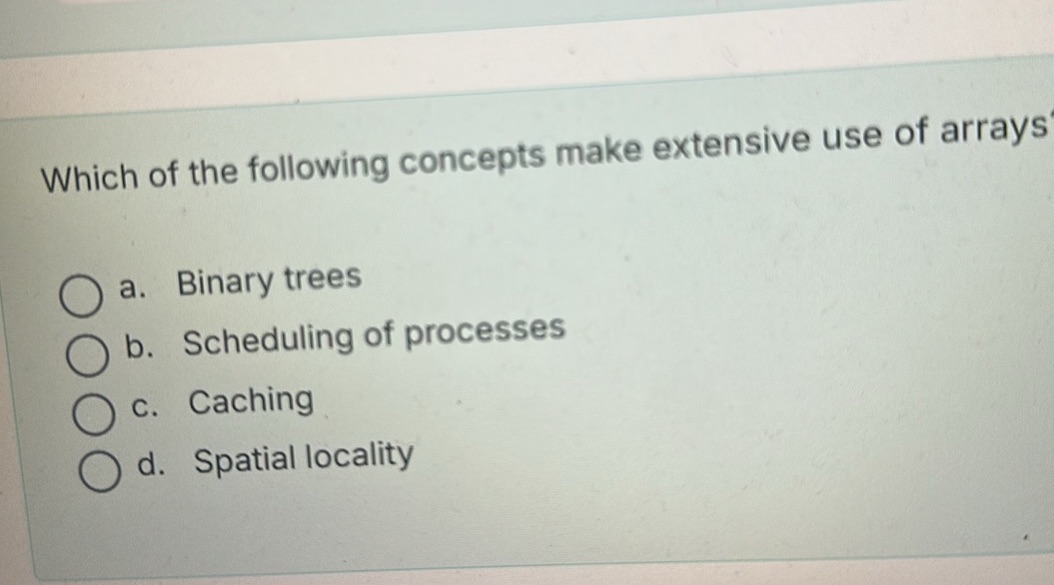 Which of the following concepts make | StudyX