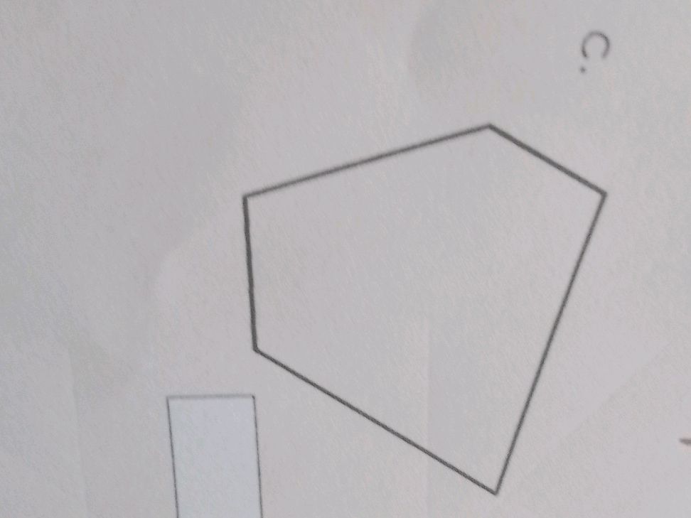 The image contains a polygon and a | StudyX