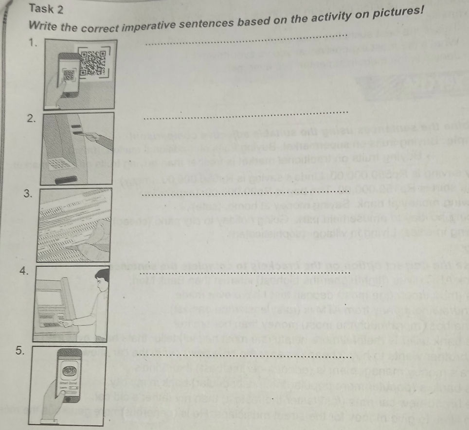 Task 2 Write the correct imperative | StudyX
