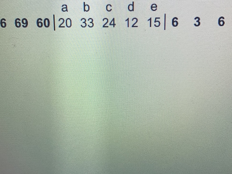 Sequence of numbers | StudyX