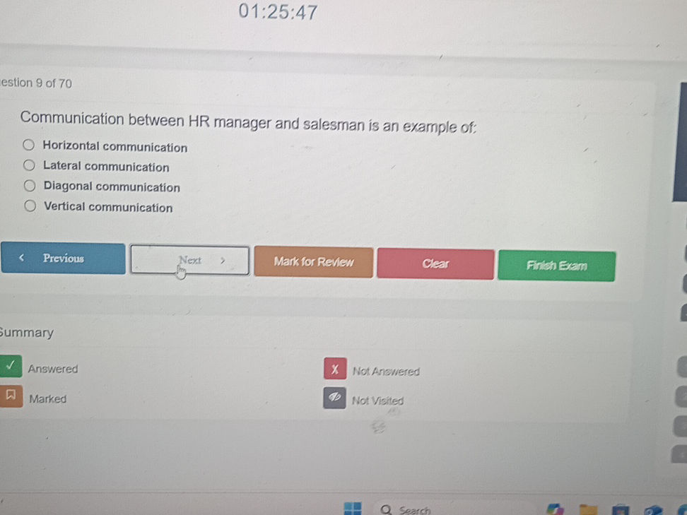 Communication between HR manager and | StudyX