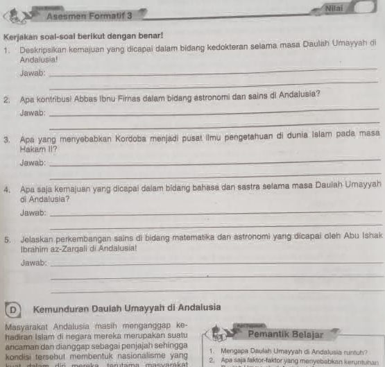 Kerjakan soal-soal berikut dengan benar! 1. | StudyX