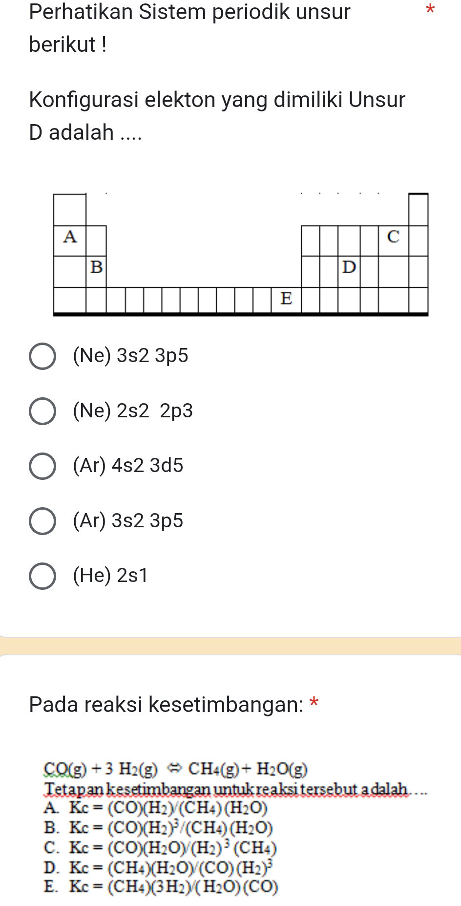 Perhatikan Sistem periodik unsur berikut! | StudyX