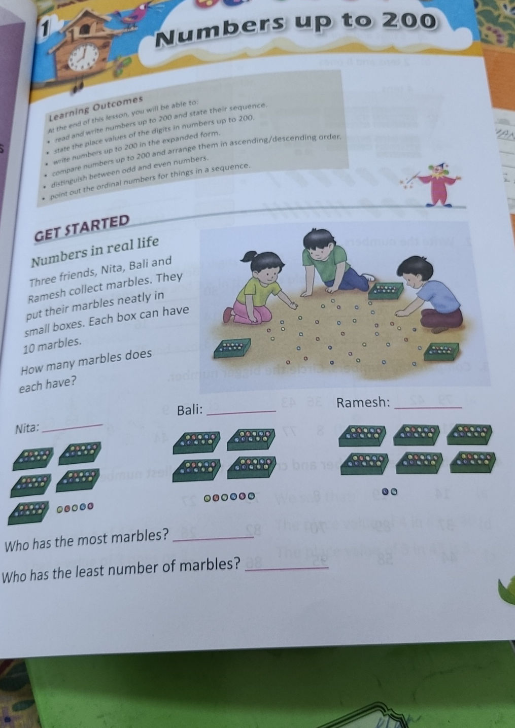 How many marbles does each have? Nita: | StudyX
