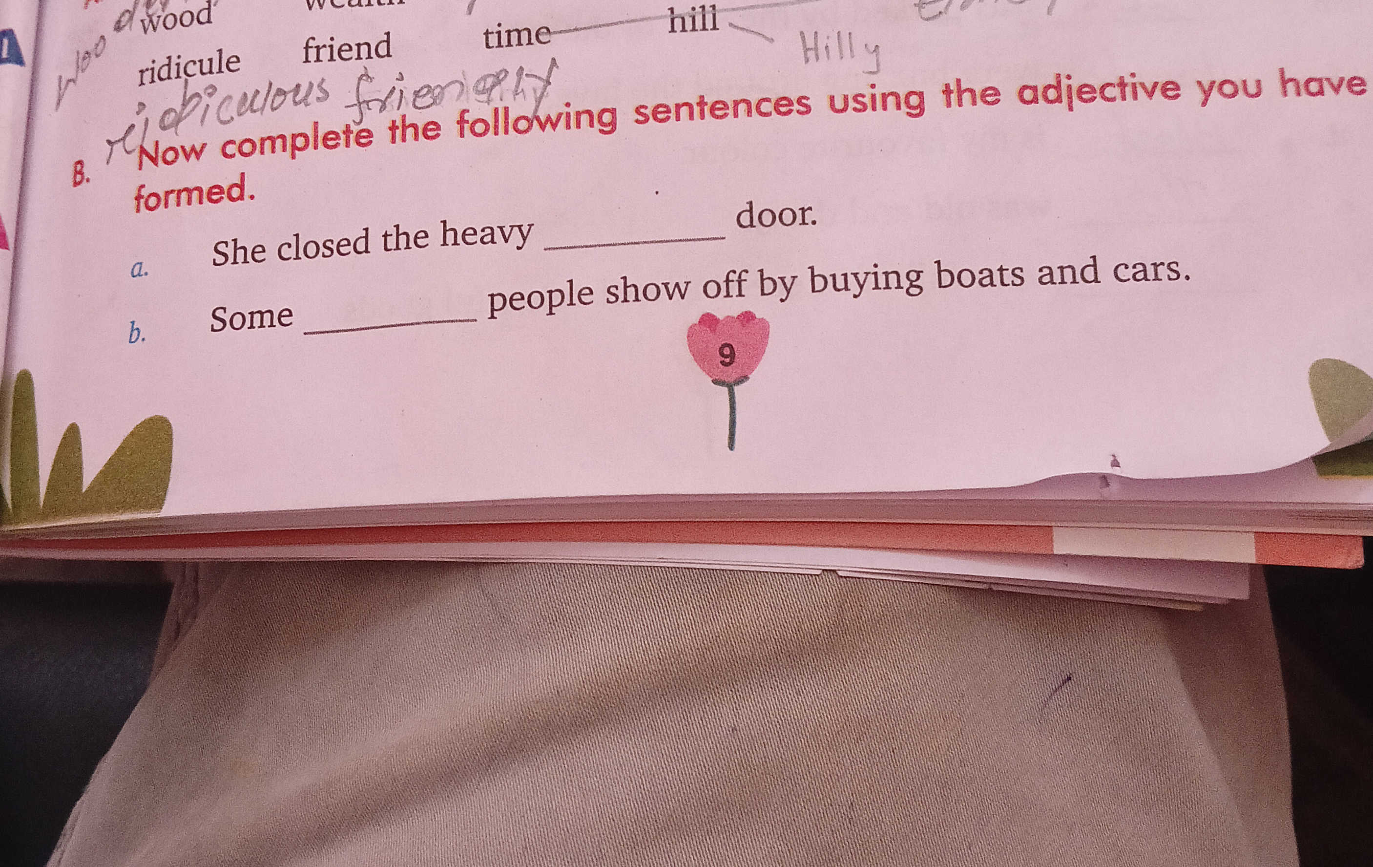 Now complete the following sentences using | StudyX