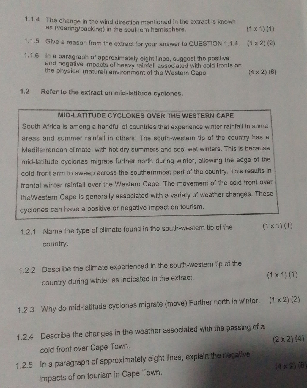 1.1.4 The change in the wind direction | StudyX