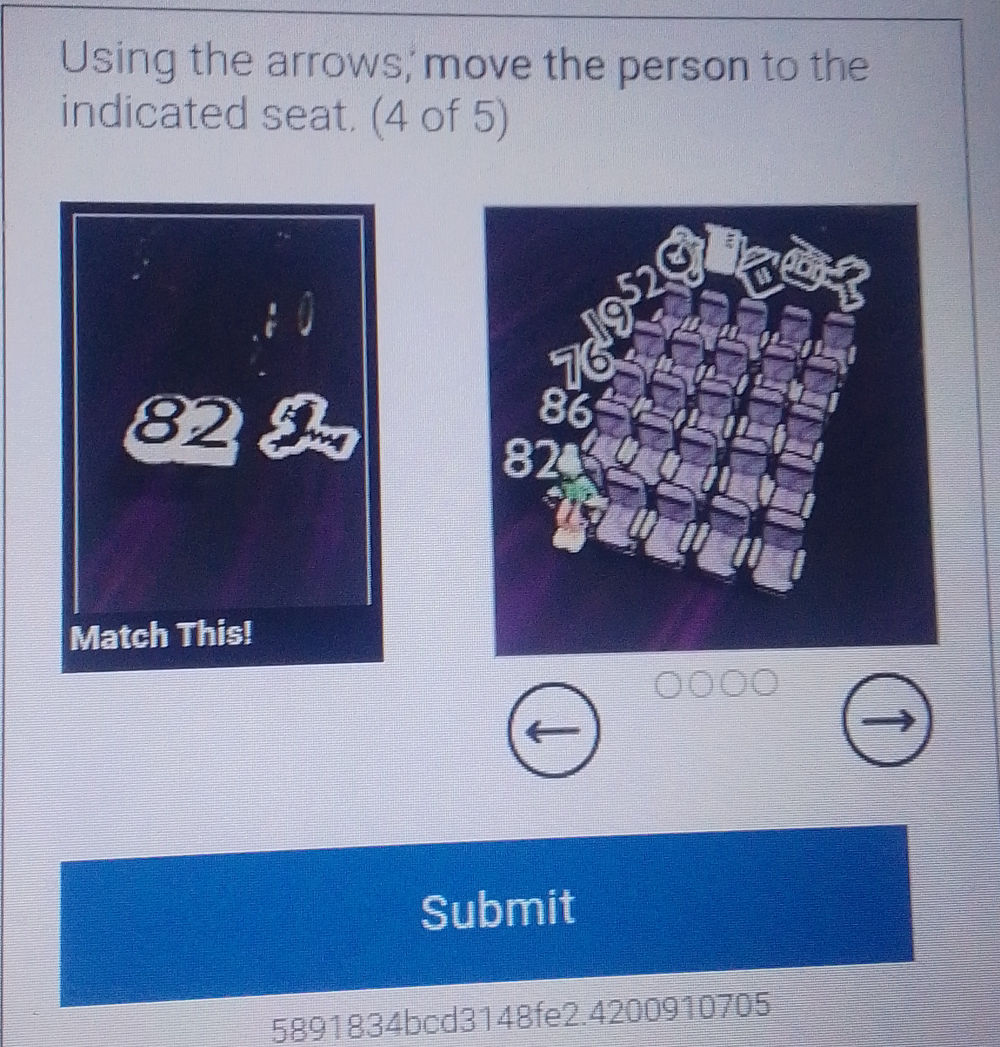 Using the arrows, move the person to the | StudyX