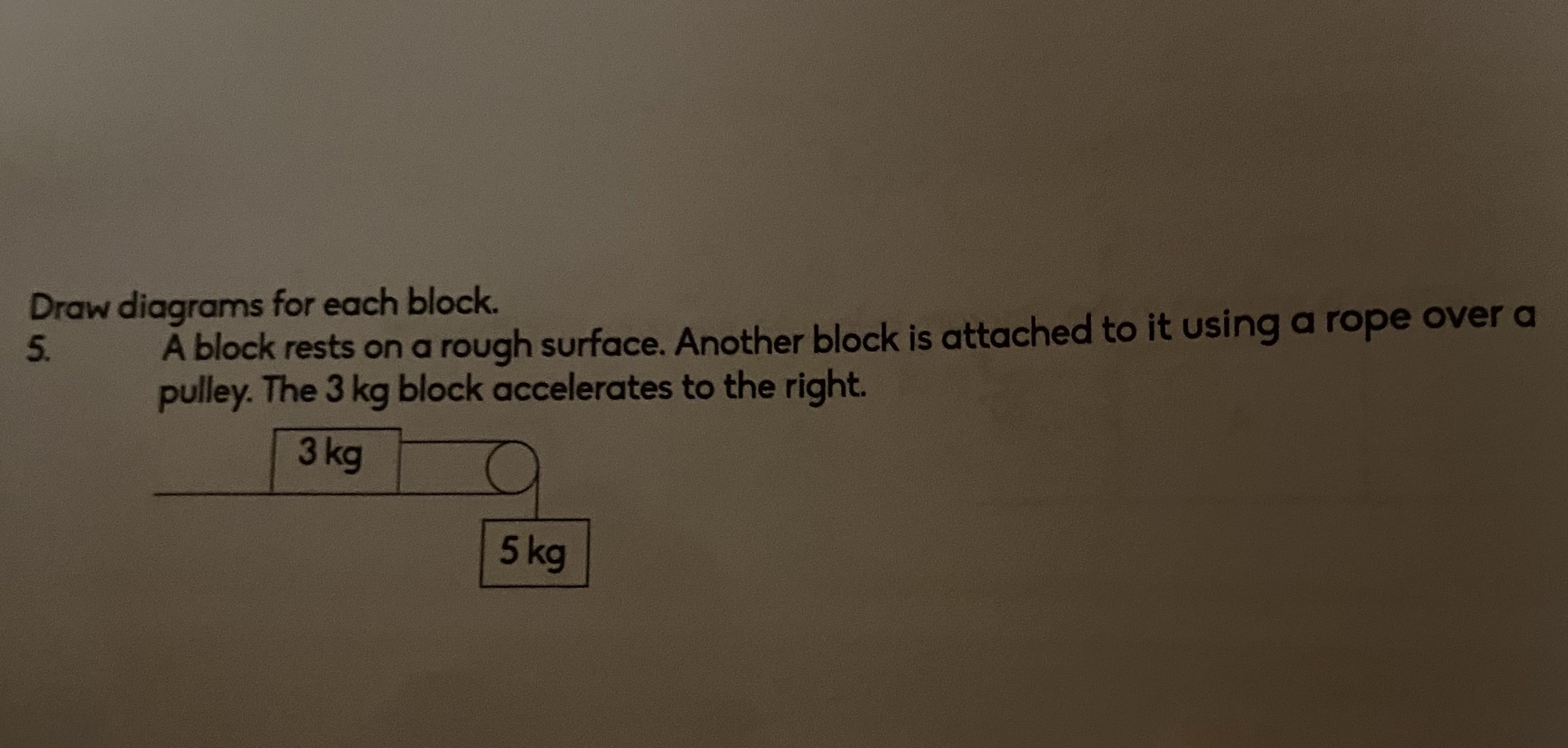 Draw diagrams for each block. 5. A block | StudyX