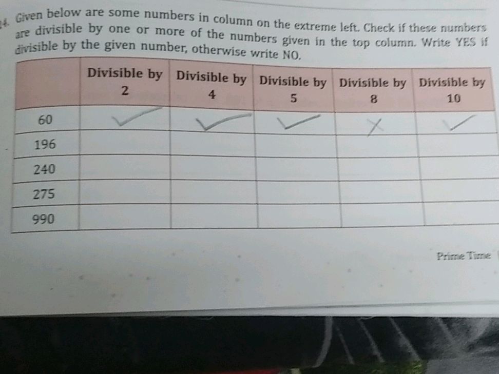 Given below are some numbers in column on | StudyX