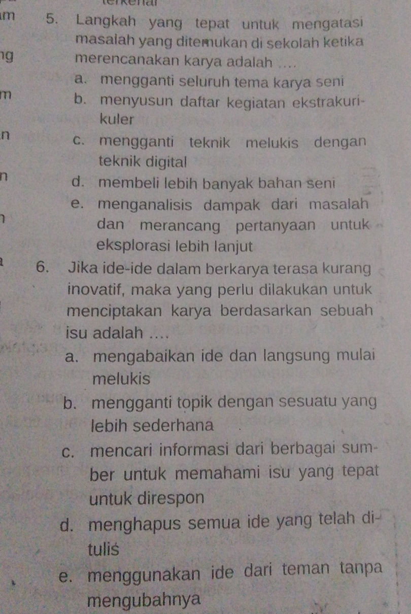 5. Langkah yang tepat untuk mengatasi | StudyX