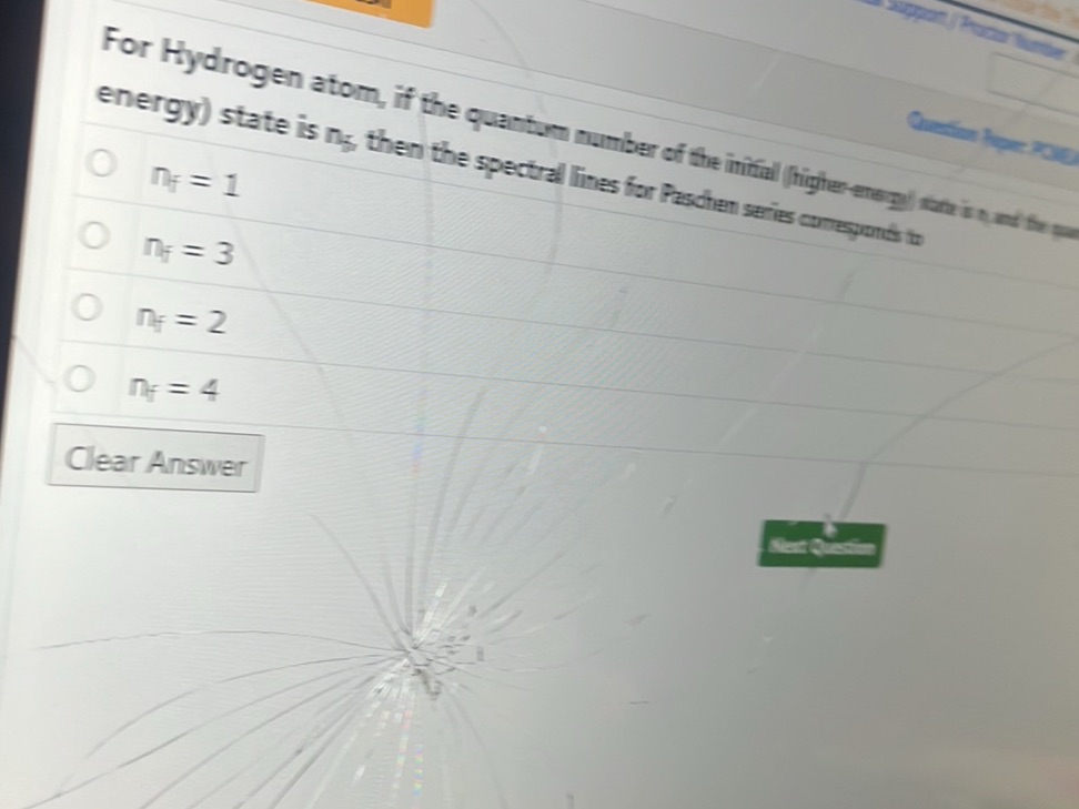 For Hydrogen atom, if the quantum number of | StudyX