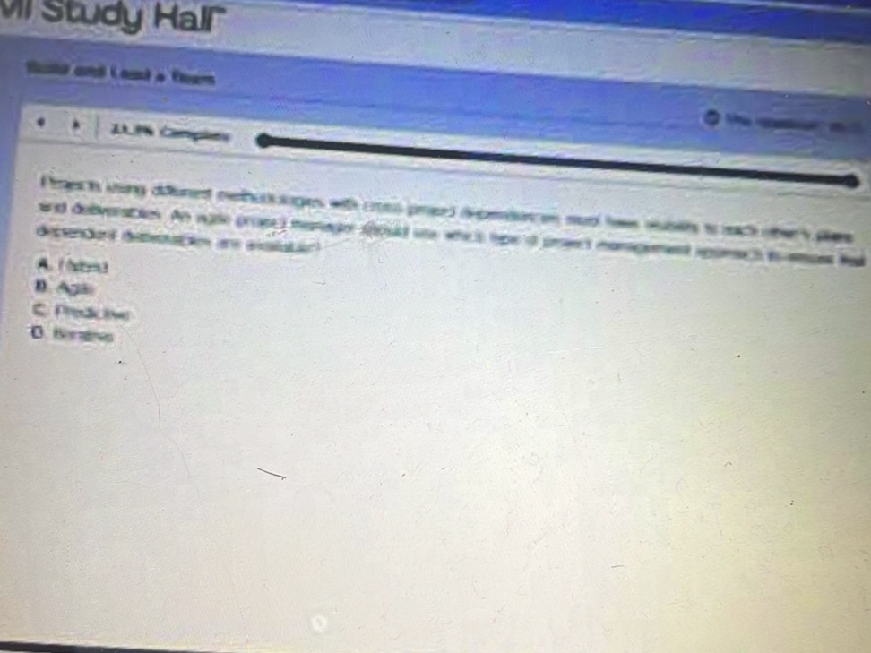 Projects using different methodologies with | StudyX