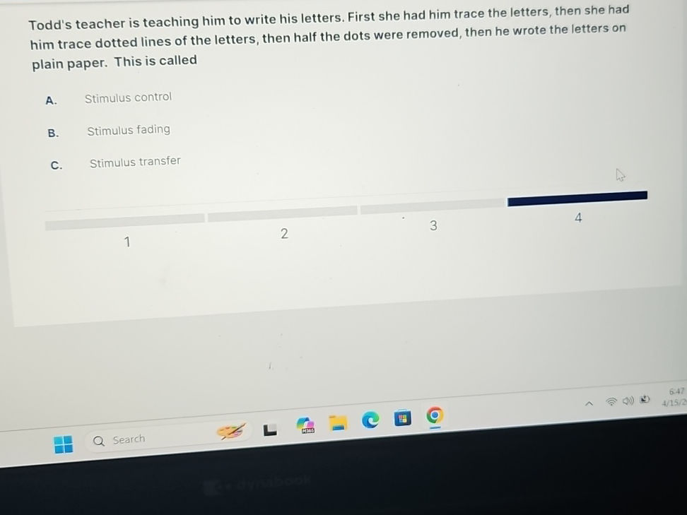 Todd's teacher is teaching him to write his | StudyX