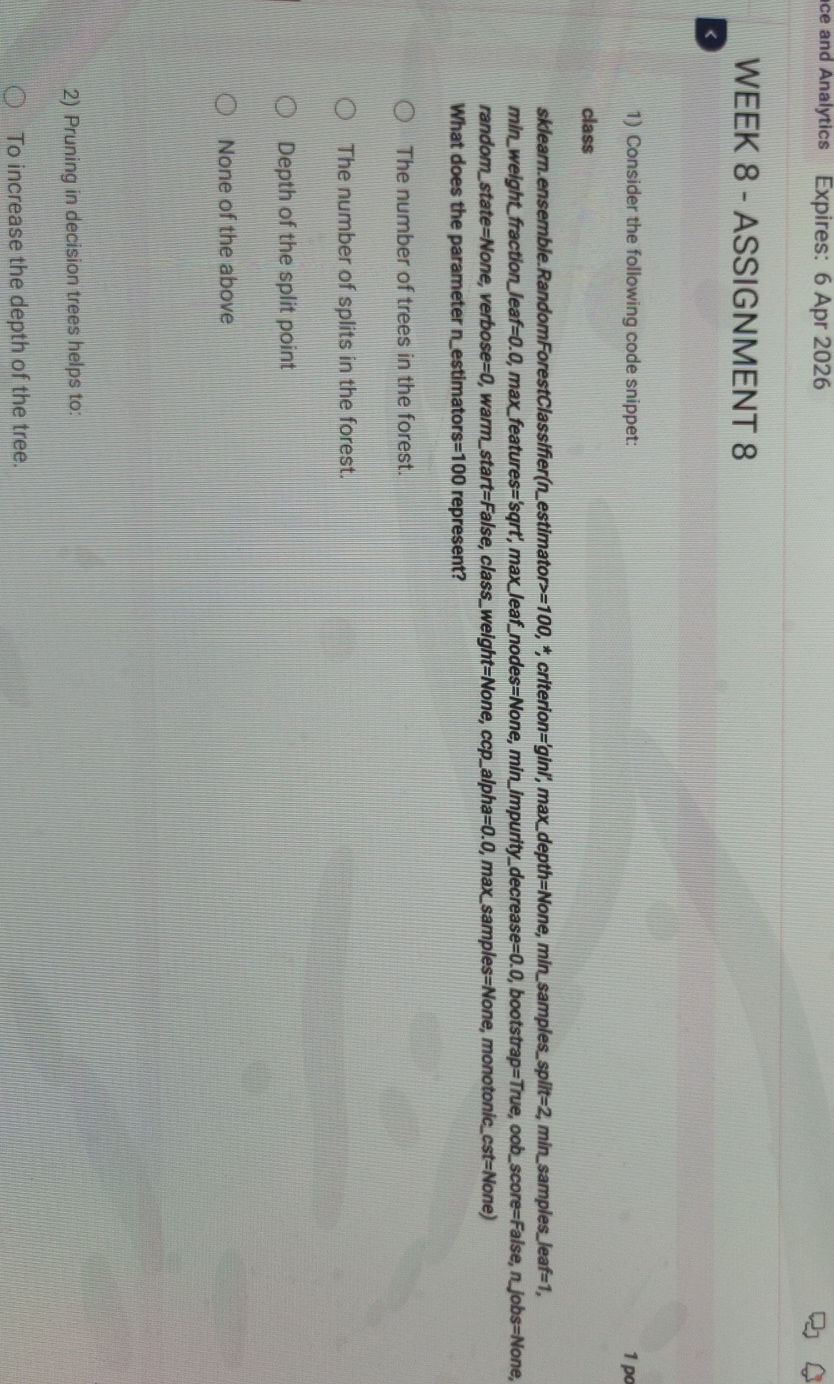 1) Consider the following code snippet: ``` | StudyX