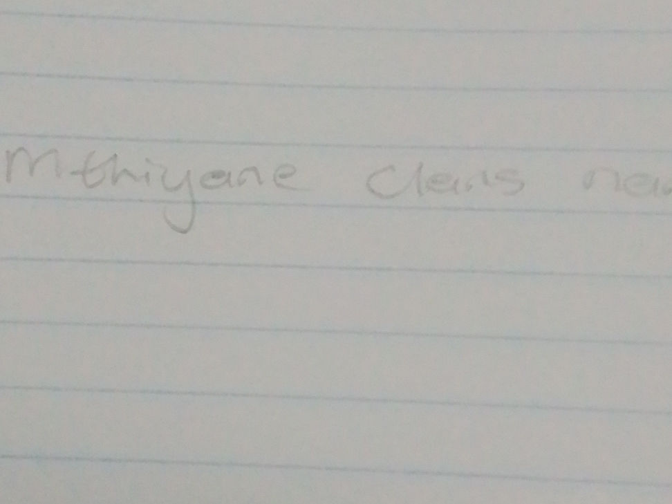 Mthiyane clan names | StudyX