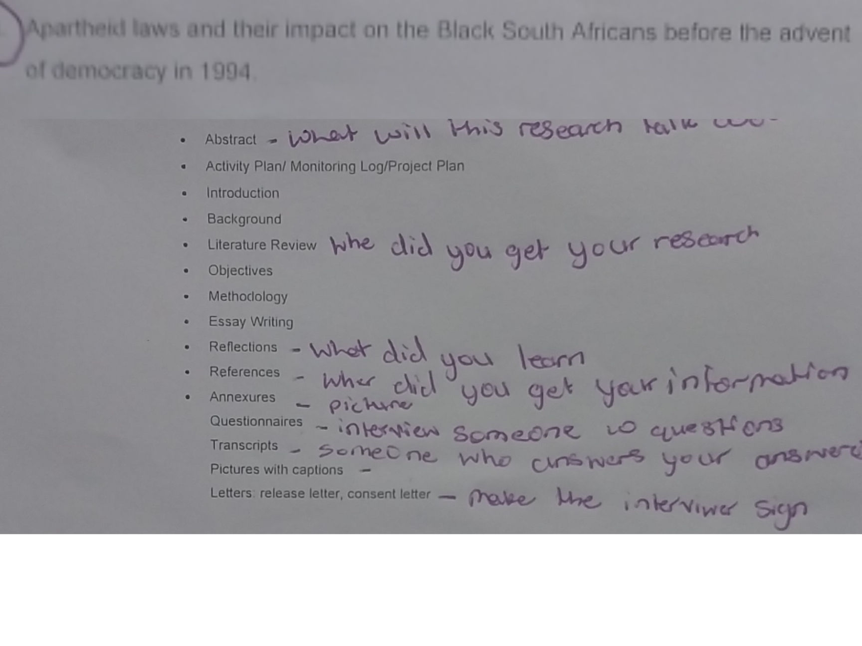 Abstract - what will this research talk wo- | StudyX