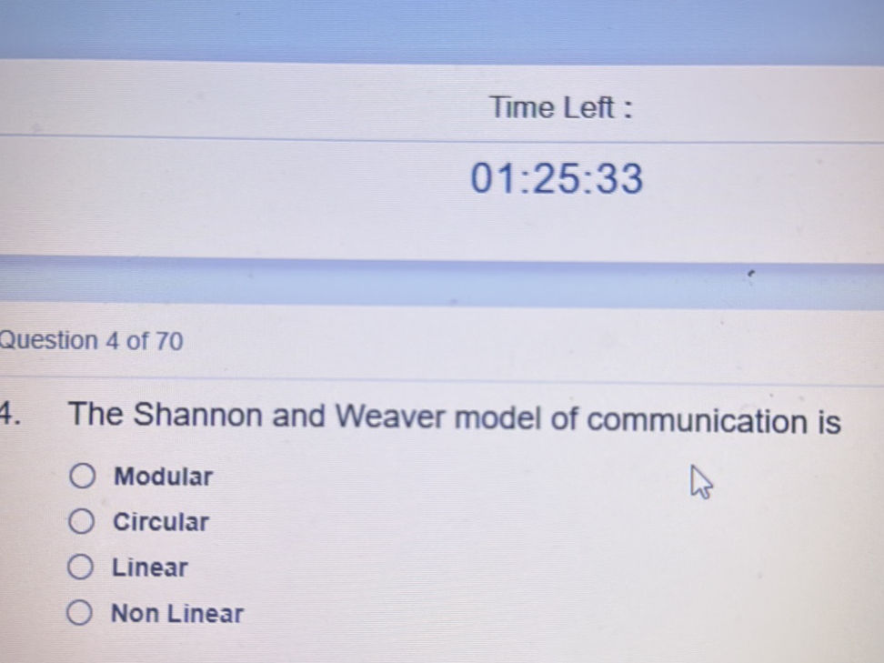 4. The Shannon and Weaver model of | StudyX