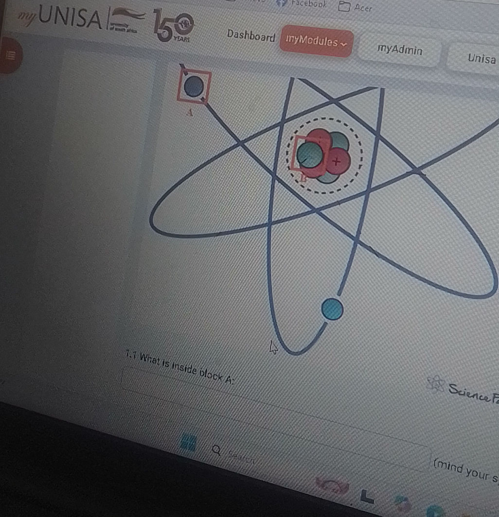 What is inside block A? | StudyX