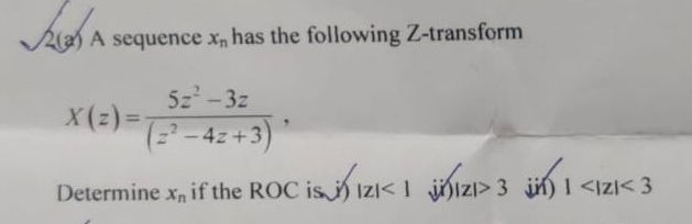 A sequence $x_n$ has the following | StudyX