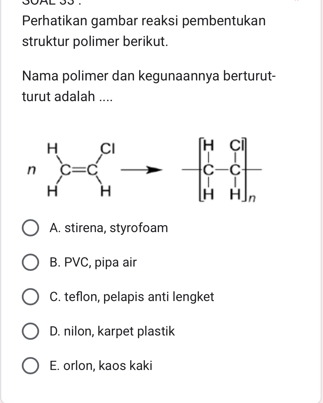 Perhatikan gambar reaksi pembentukan | StudyX