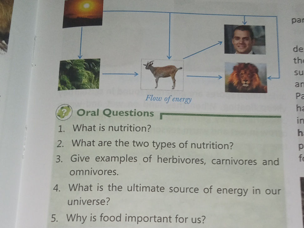1. What is nutrition? 2. What are the two | StudyX