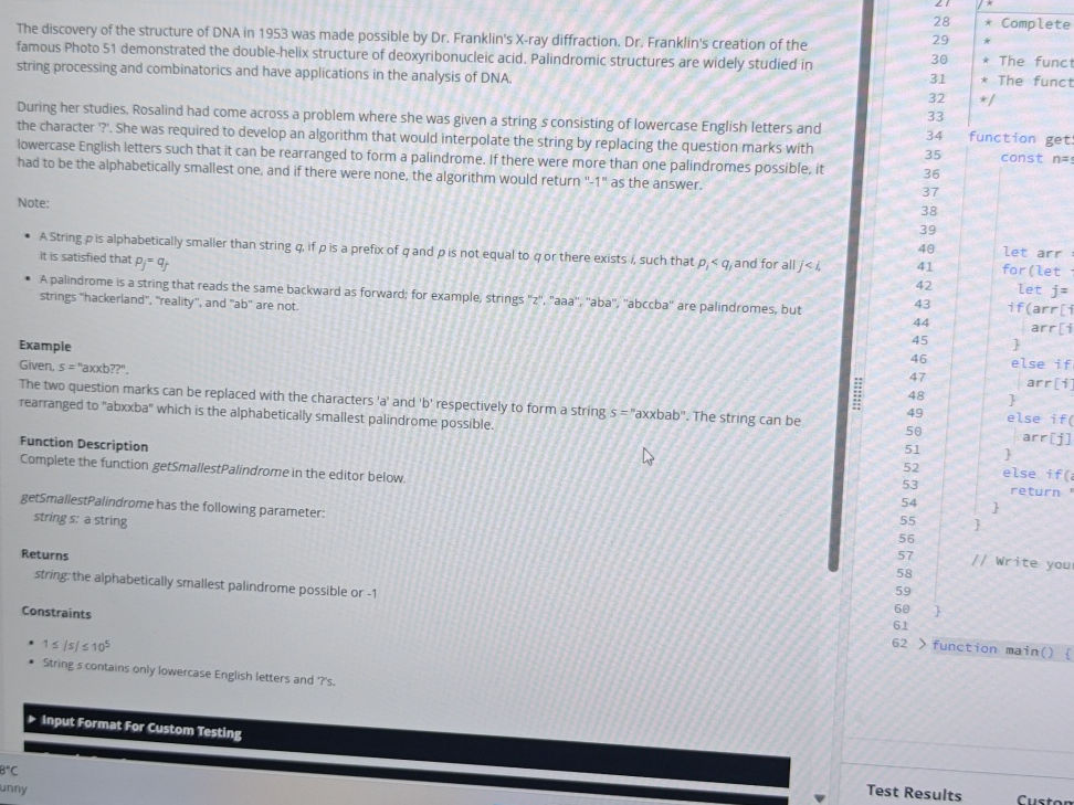 Given a string `s` consisting of lowercase | StudyX