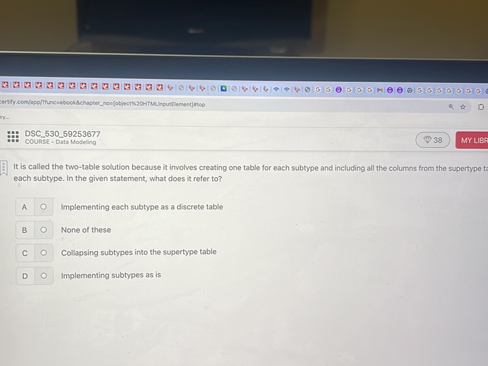 It is called the two-table solution because | StudyX