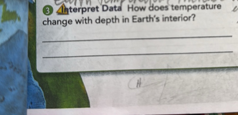 Interpret Data How does temperature change | StudyX