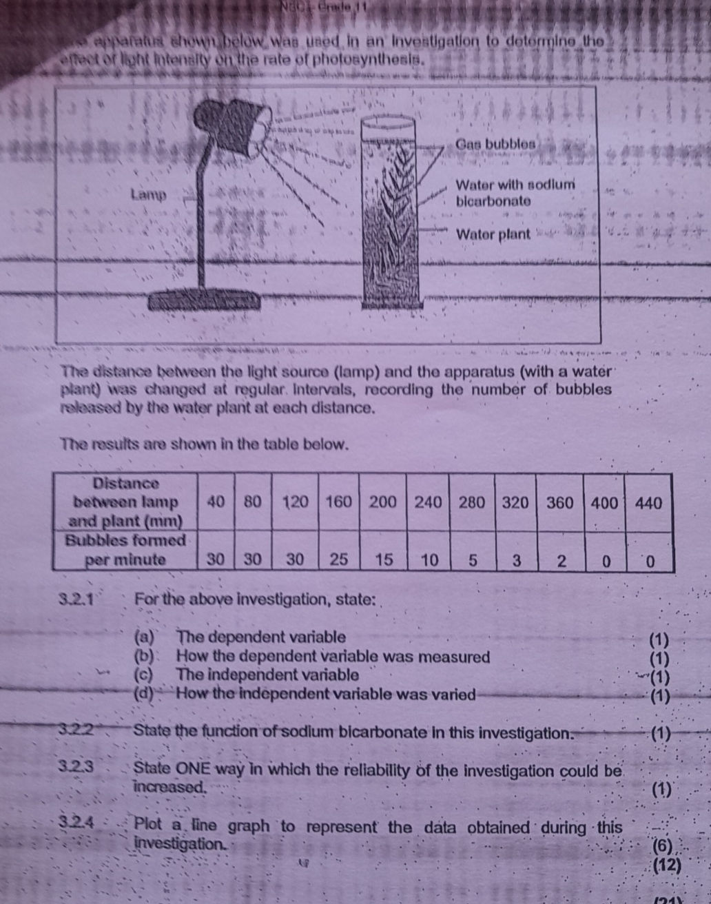 The apparatus shown below was used in an | StudyX