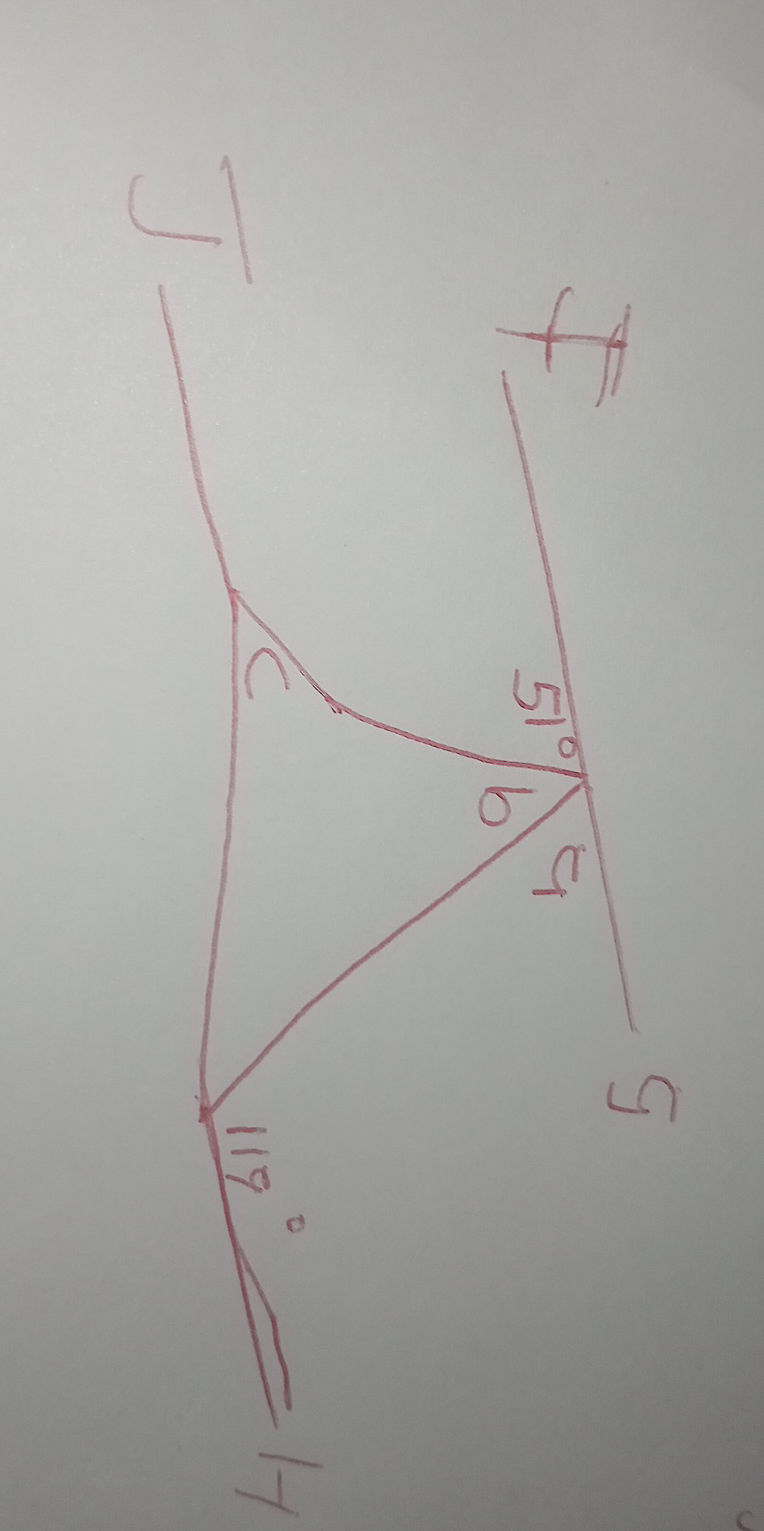 The image shows a diagram with angles | StudyX