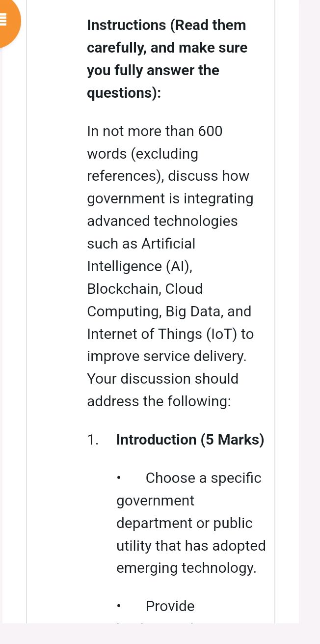 Instructions (Read them carefully, and make | StudyX