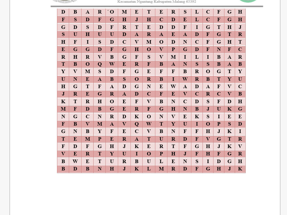The image is a word search puzzle. The words | StudyX