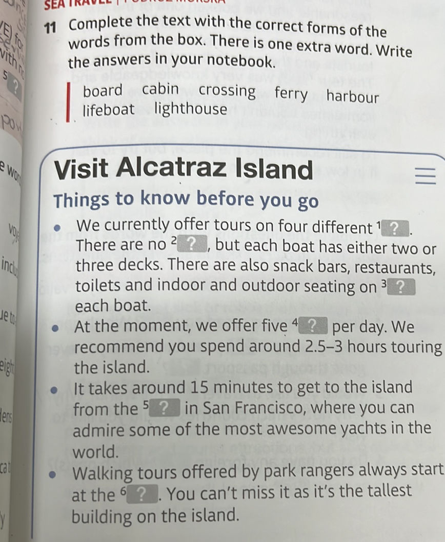 11 Complete the text with the correct forms | StudyX