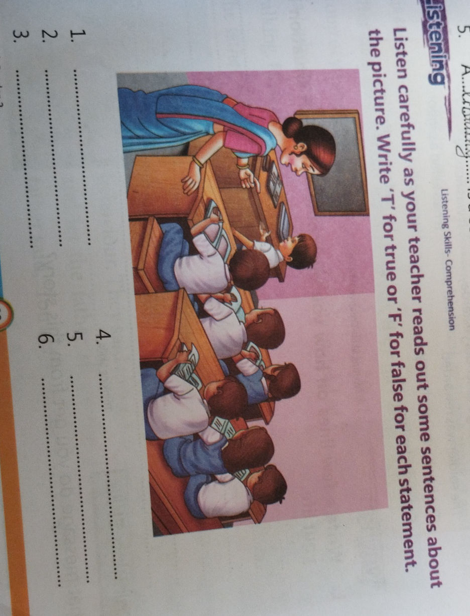 Listen carefully as your teacher reads out | StudyX