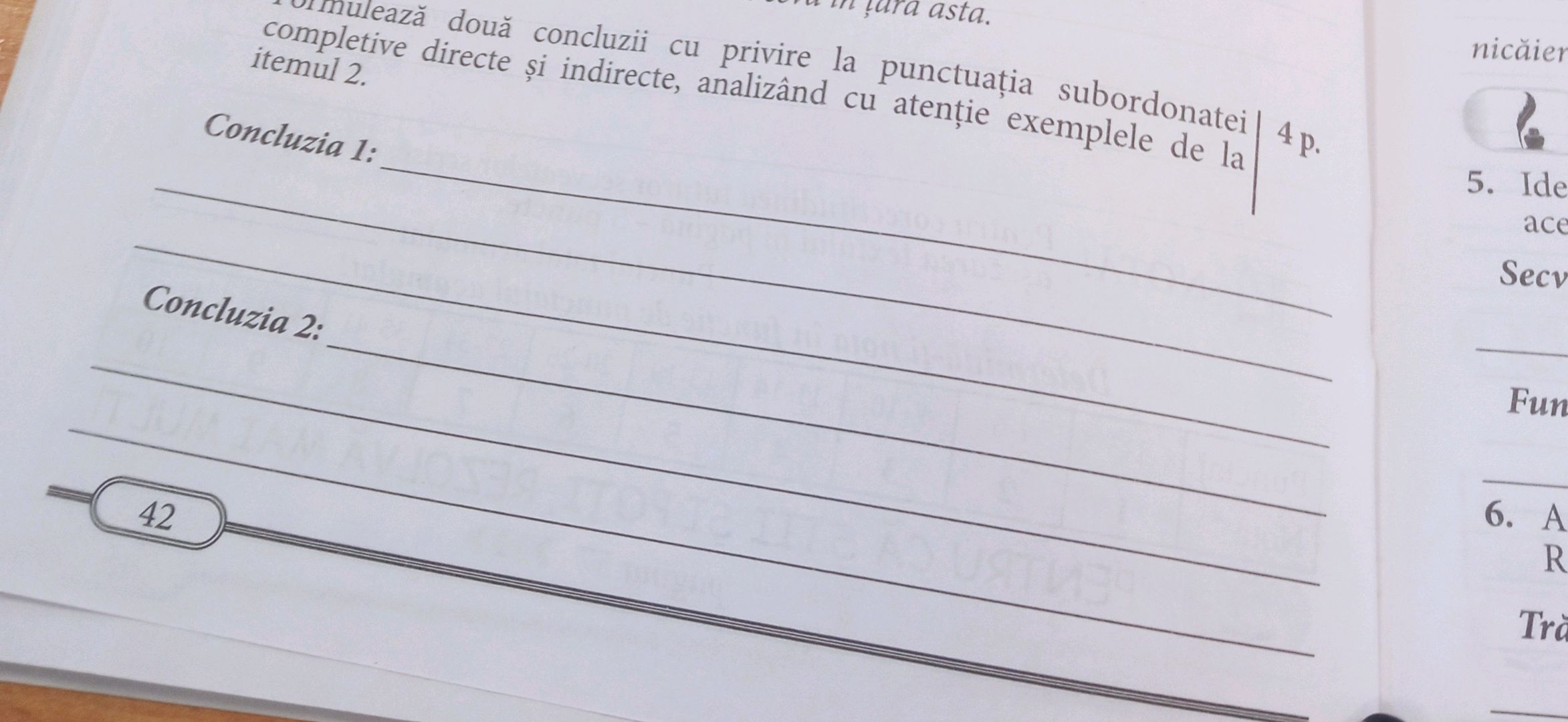 Formulează două concluzii cu privire la | StudyX