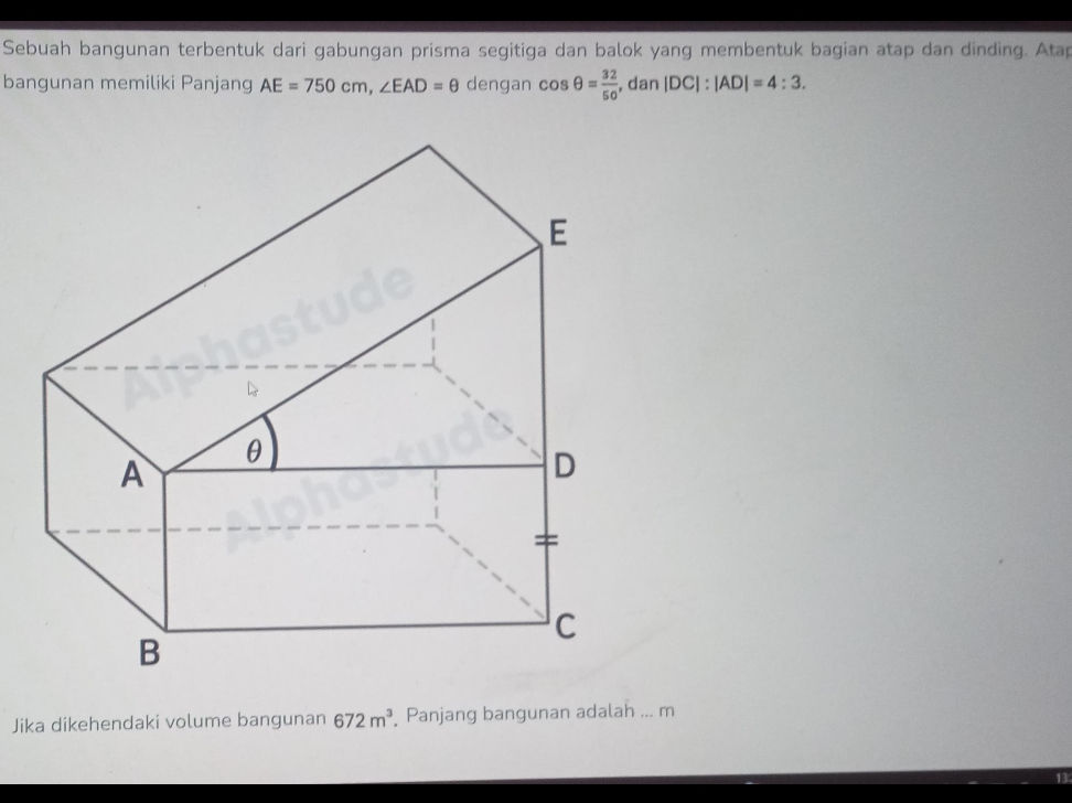 Sebuah bangunan terbentuk dari gabungan | StudyX