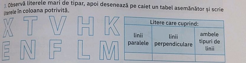 3. Observă literele mari de tipar, apoi | StudyX