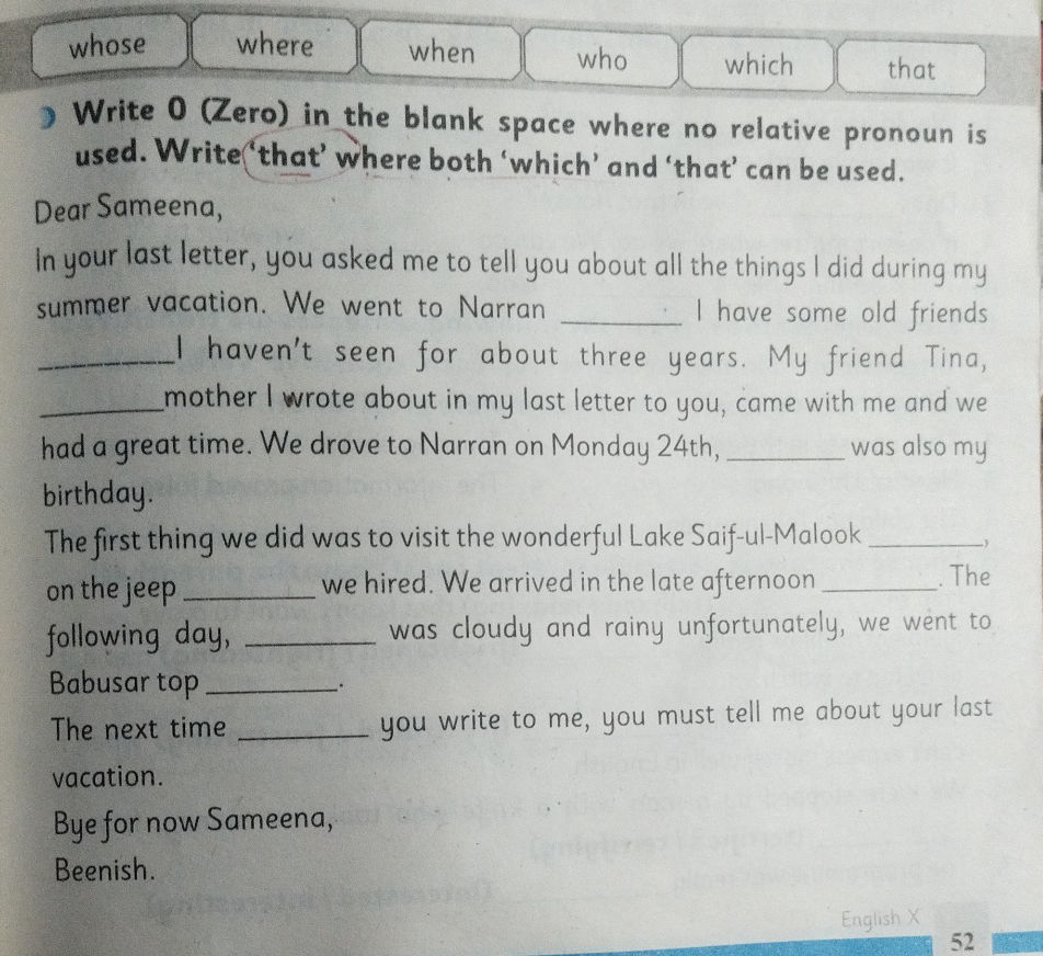 Write 0 (Zero) in the blank space where no | StudyX
