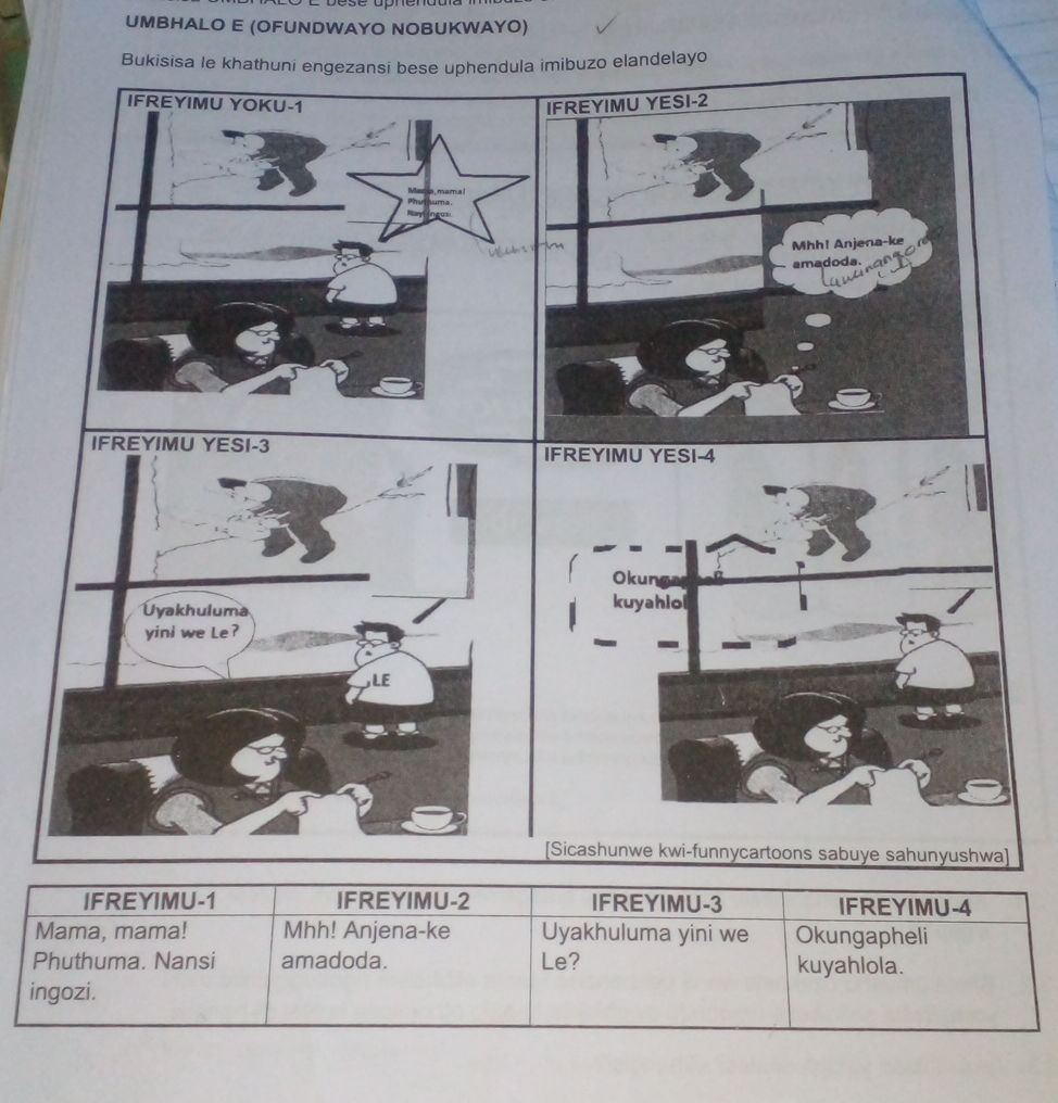 The image is a comic strip with four panels | StudyX