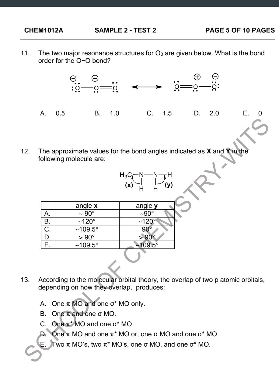 11. The two major resonance structures for | StudyX