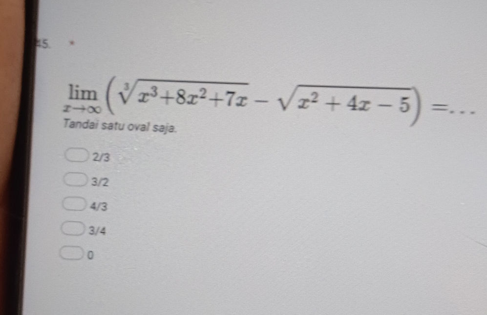 $_{x } ( [3]{x^3 + 8x^2 + 7x} - {x^2 + 4x