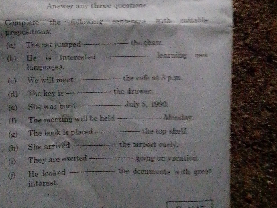 Complete the following sentences with | StudyX