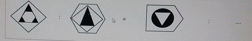 The image presents a visual analogy problem.