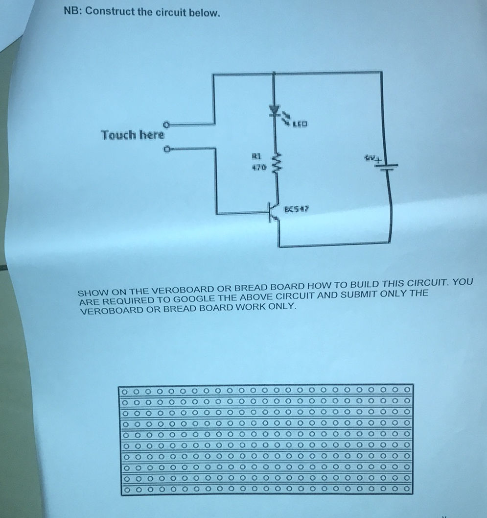 NB: Construct the circuit below. SHOW ON | StudyX